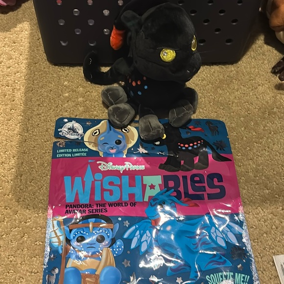 Disney | Toys | Disney Wishables Pandora Avatar Viperwolf Plush Limited ...